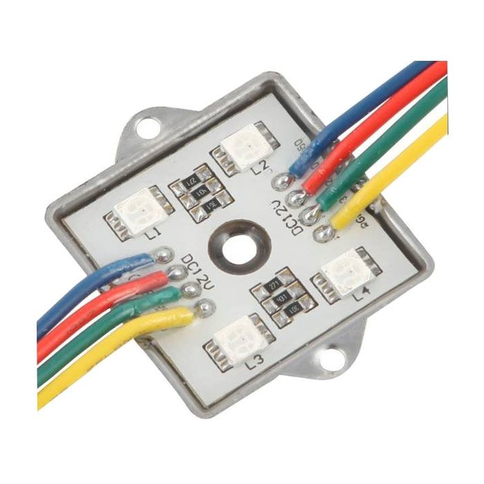 Optim-Tec | SMD5050 12VDC 1.2W WATERPROOF IP65 COLORFUL LED MODULE