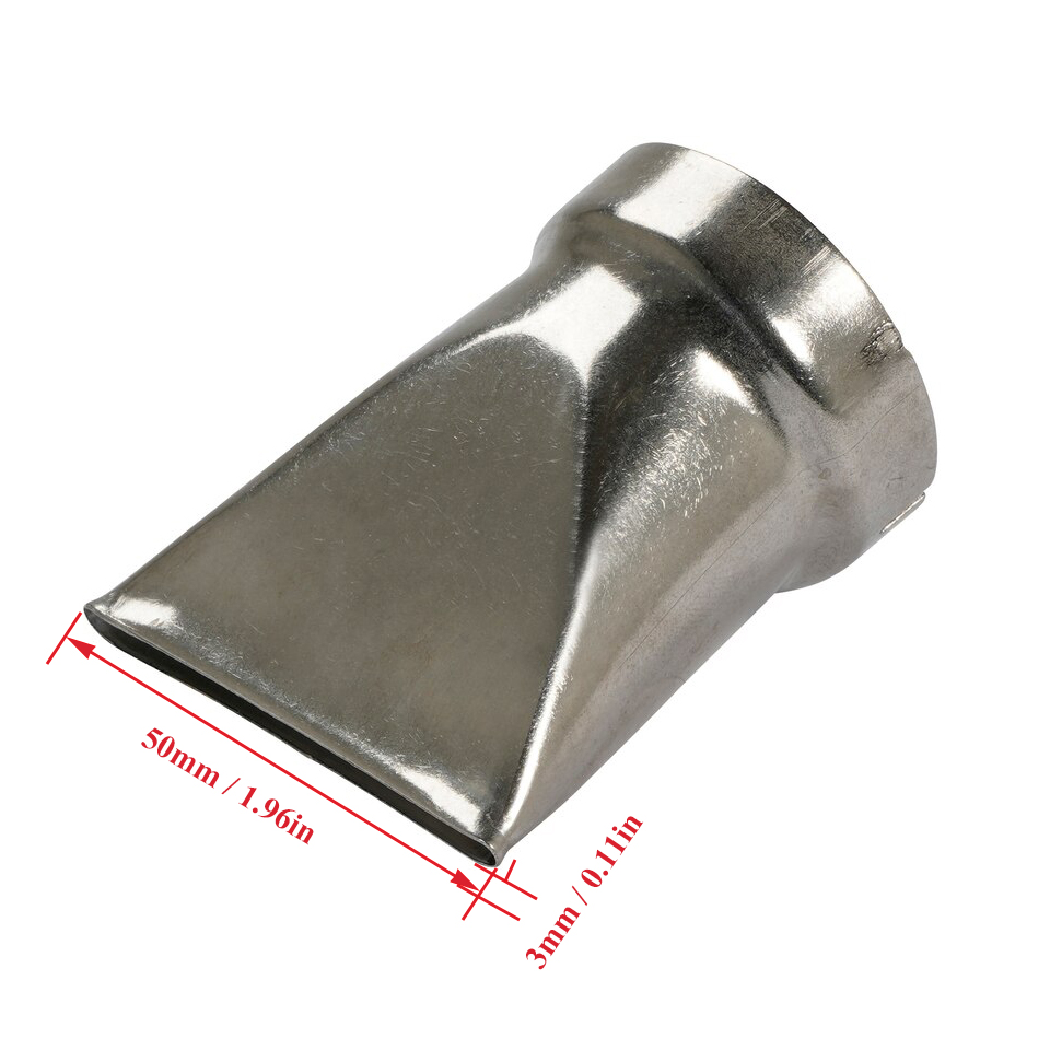 Optim-Tec | Wide Slot Nozzle Ø 35.5mm/1.4in for Heat Guns Nozzle, 50 x 3mm