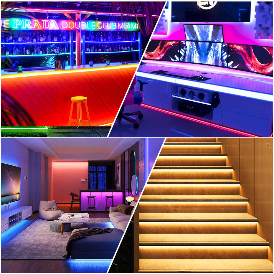 Optim-Tec | 360leds/m 220V IP68 Waterproof COB LED Neon Strip Light ...