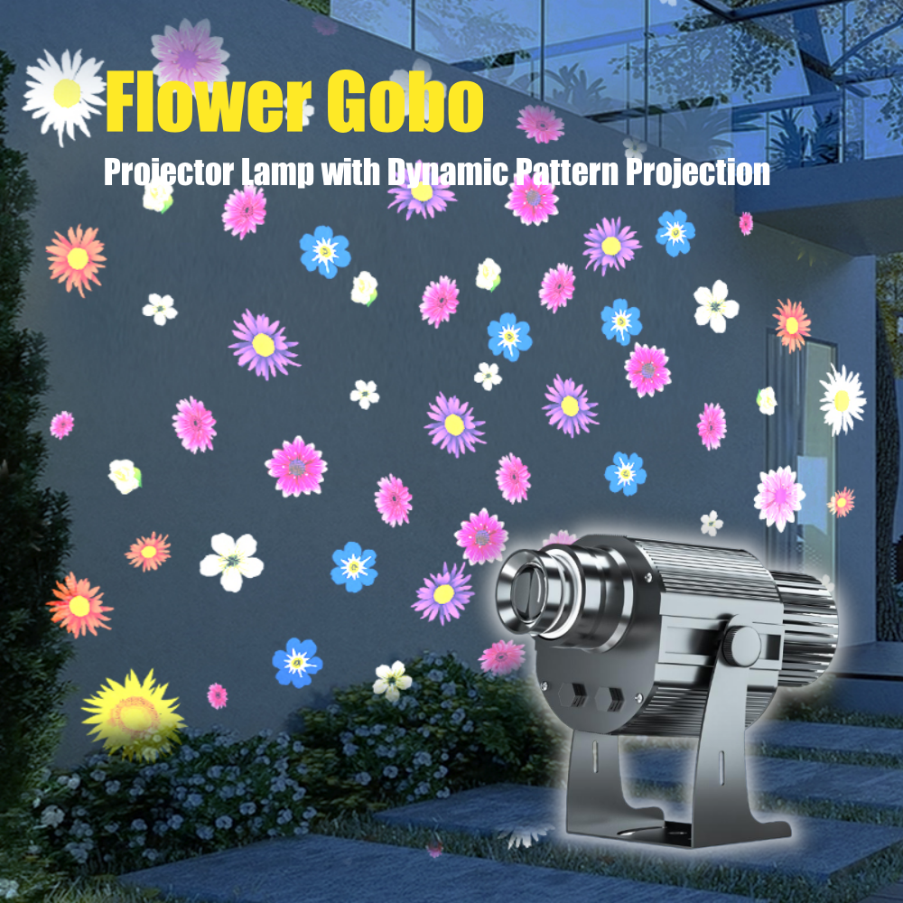 Optim-Tec | 40W-600W Custom Flower Gobo Projector Lamp with Dynamic ...