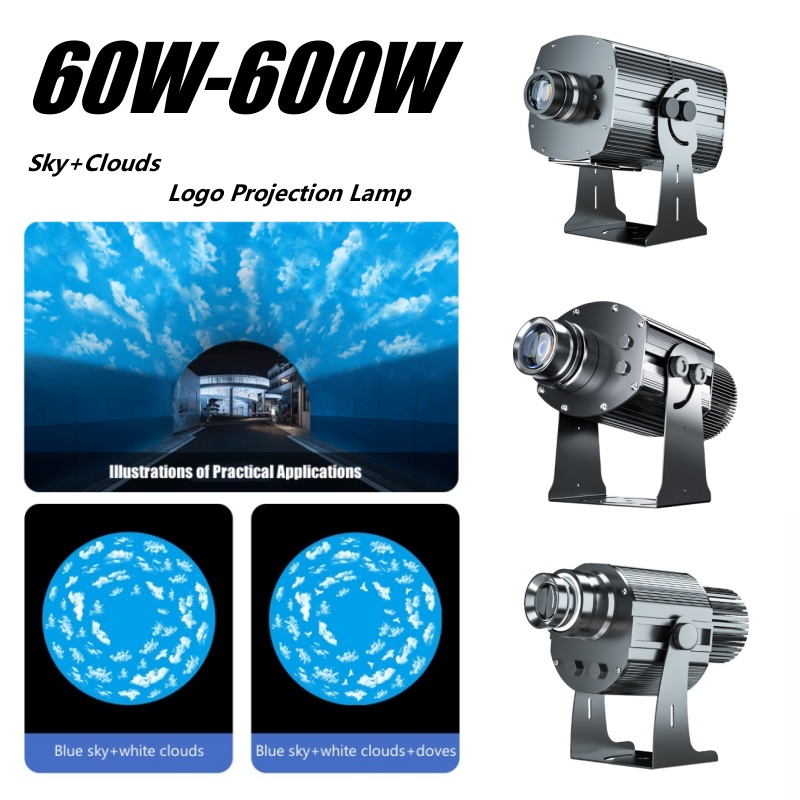 Optim-Tec | Waterproof Dynamic Cloud Sky Effect Projector: 60W-600W ...